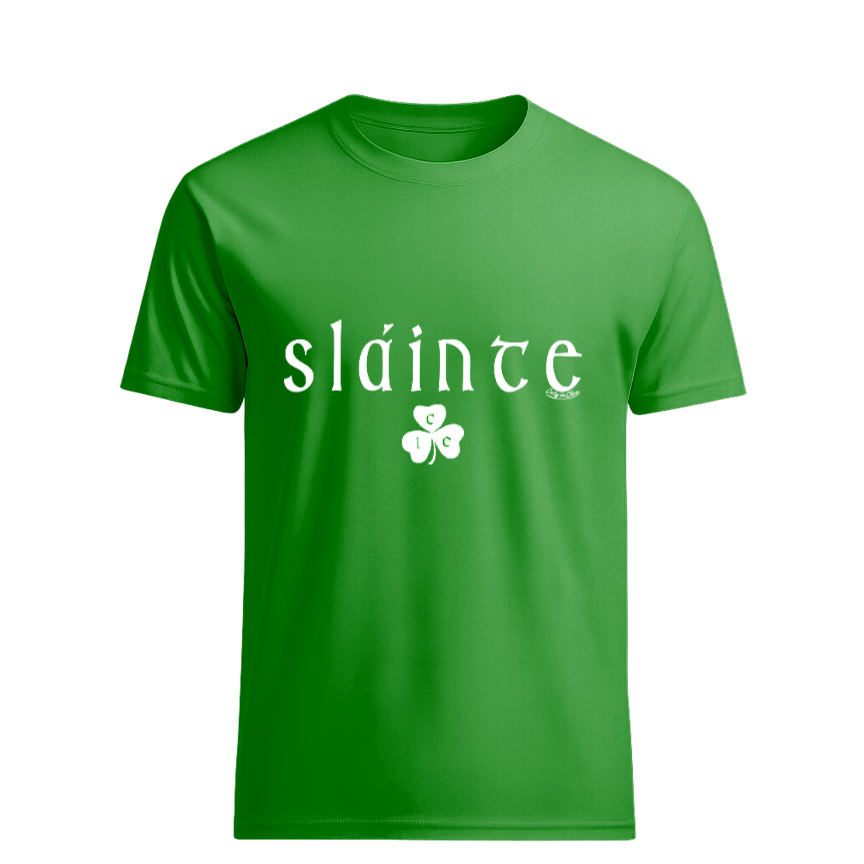 Slainte Shamrock (White) – Only in Clev